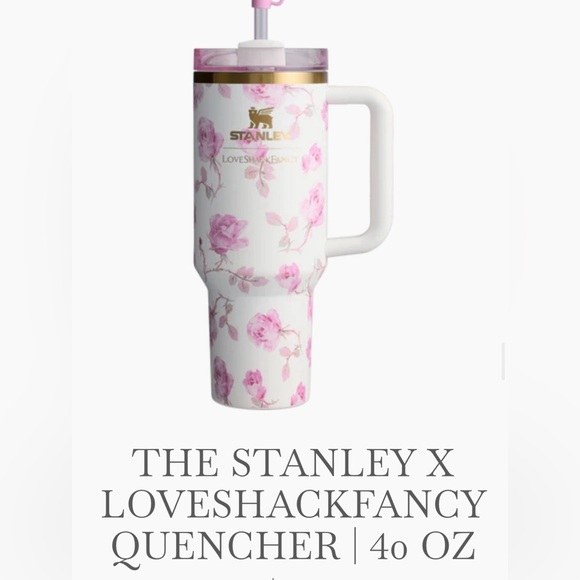 LoveShackFancy | Other | The Stanley X Loveshackfancy Quencher 4 Oz ...